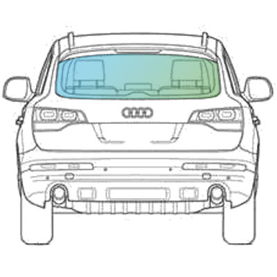 Audi Q7 2006-2015 Rear Window Replacement - VehicleGlaze
