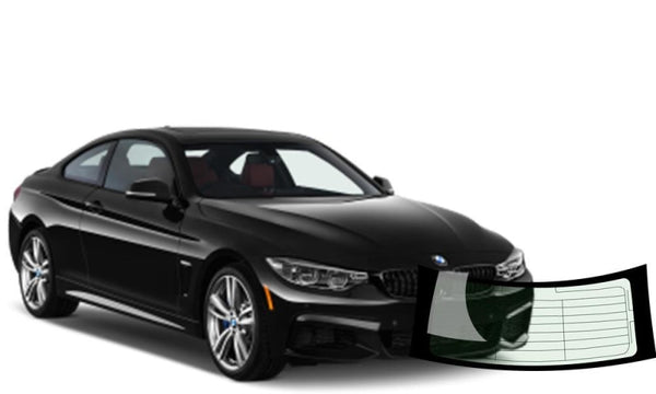 BMW 4 Series Coupe 2013/- Rear Window Replacement - VehicleGlaze