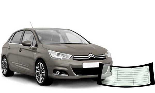 Citroen C4 Hatch 2011/- Rear Window Replacement - VehicleGlaze