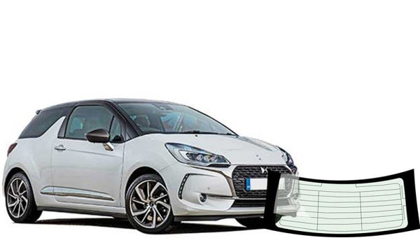 Citroen DS3 2010/- Rear Window Replacement - VehicleGlaze