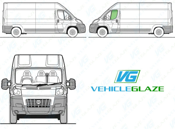 Citroen Relay 2006/- Side Window Replacement - VehicleGlaze