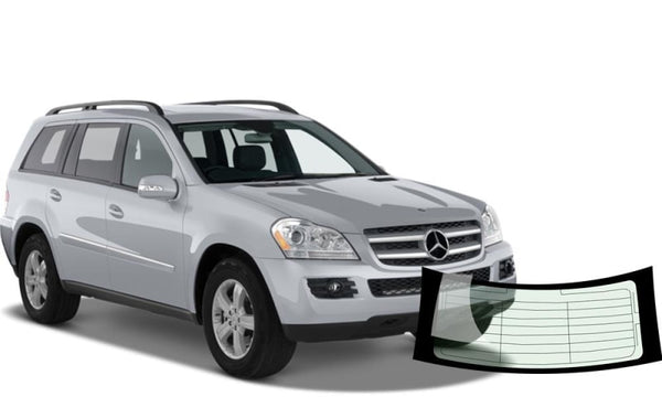 Mercedes Benz GL Class 2006-2012 Rear Window Replacement - VehicleGlaze