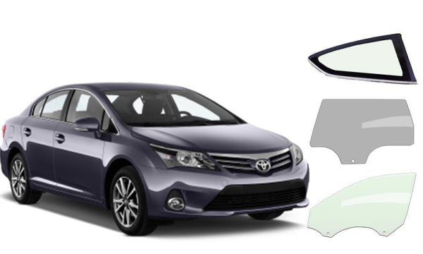 Toyota Avensis Saloon 2009/- Side Window Replacement - VehicleGlaze