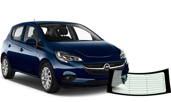 Vauxhall Corsa E (5 Door) 2015/- Rear Window Replacement - VehicleGlaze